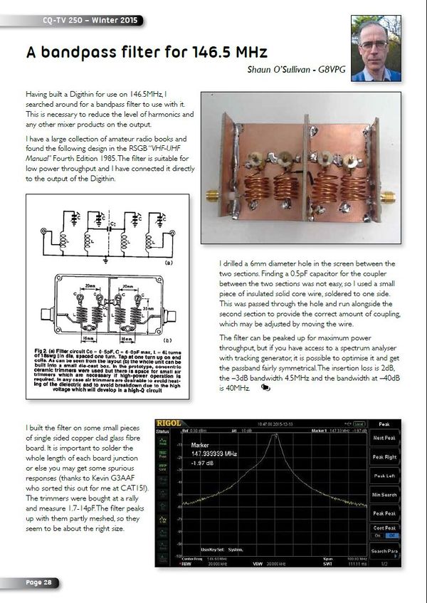 146 MHz filters - BATC Wiki